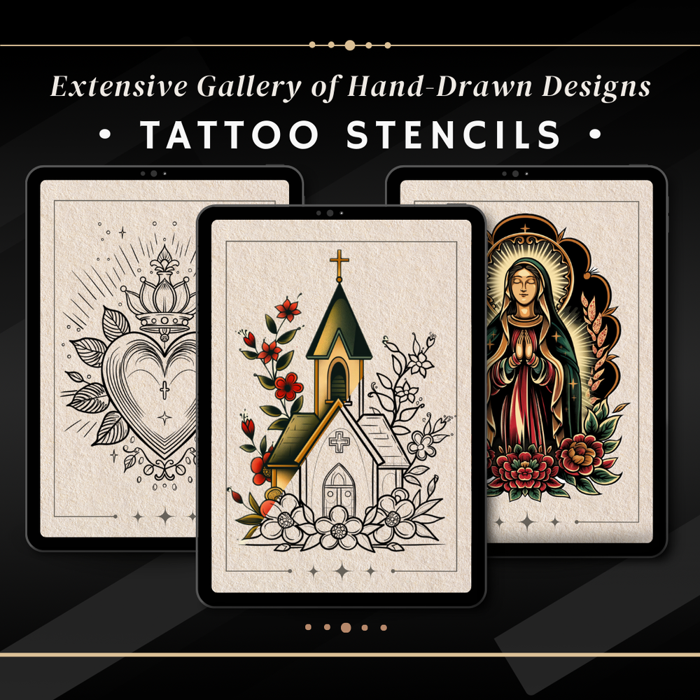 Traditional Christianity | 30 Stencils & Reference Designs